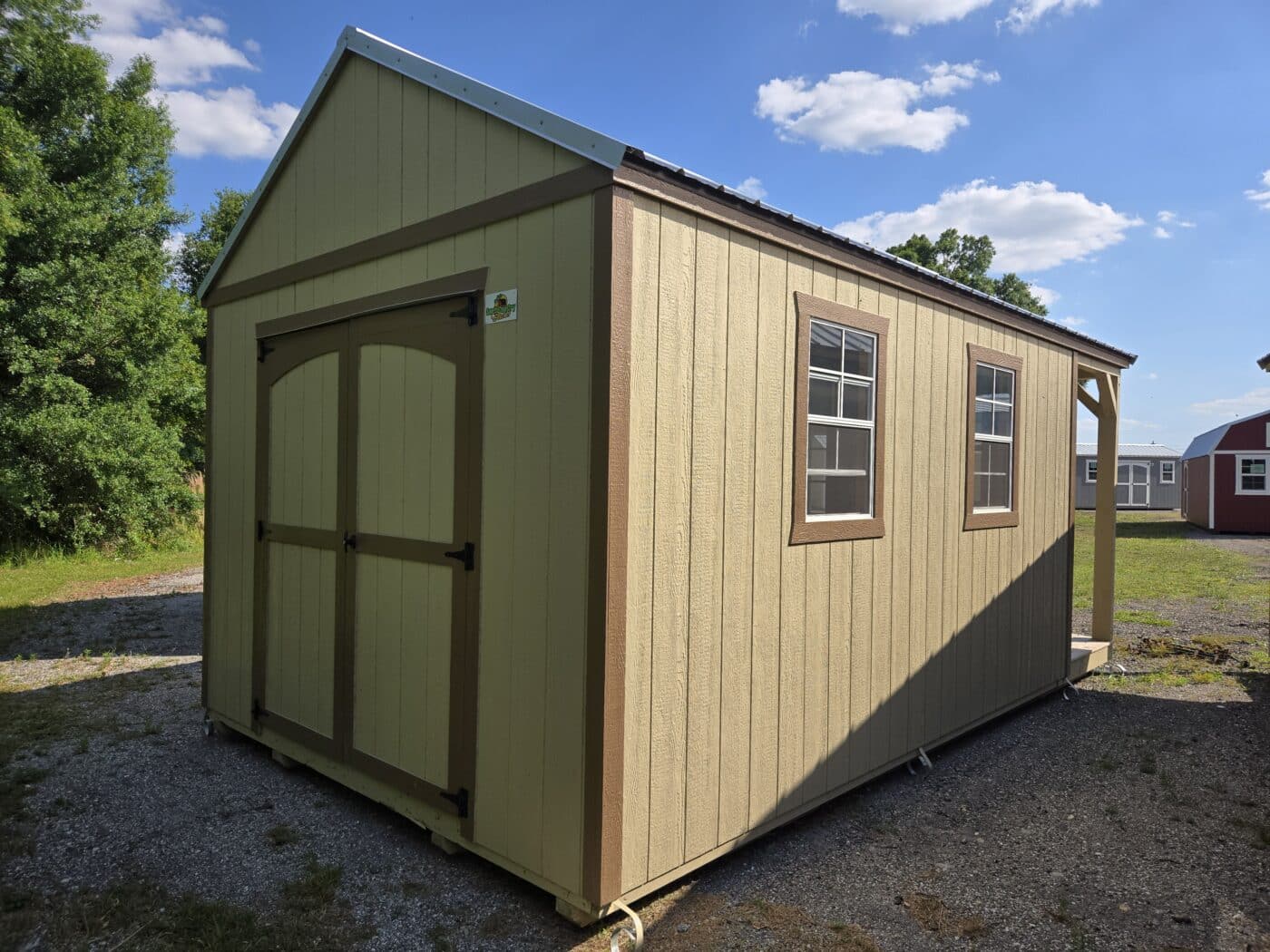 12x20 Gable Lofted Cabin - South Country Sheds