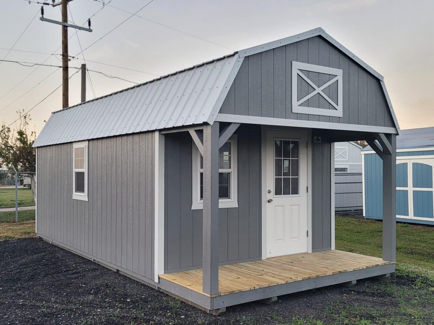12x24 Lofted Barn Cabin - South Country Sheds