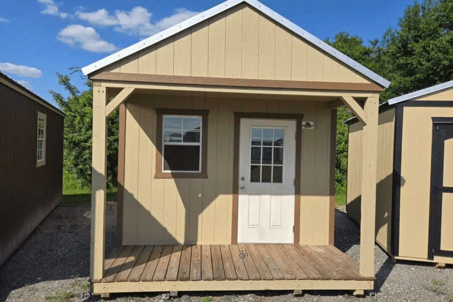 12x20 Gable Lofted Cabin - South Country Sheds